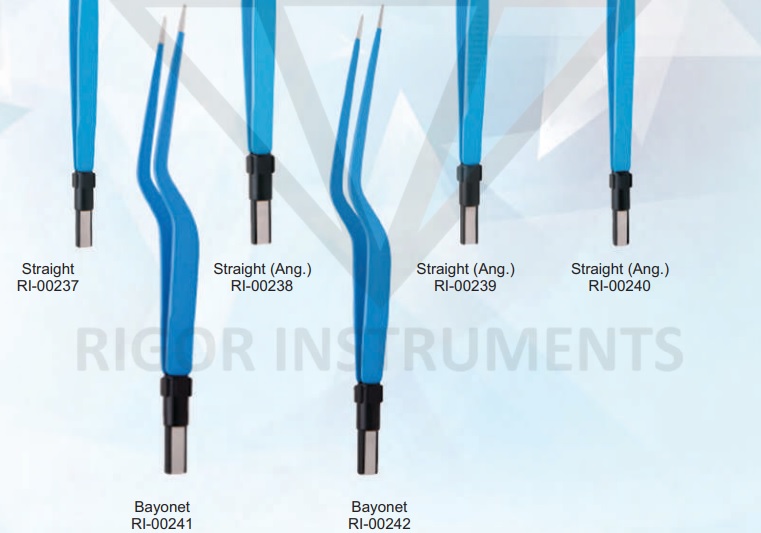 Bayonet Forceps (Thick Design) – Electro Surgical Instrument (RI-00241 ...