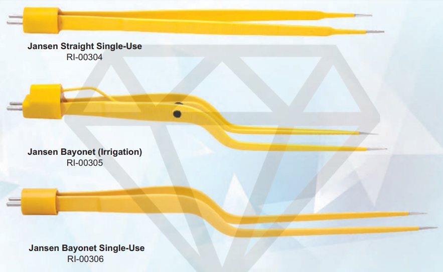 Jansen Bayonet Single-Use Forceps (Yellow) – Electro Surgical ...