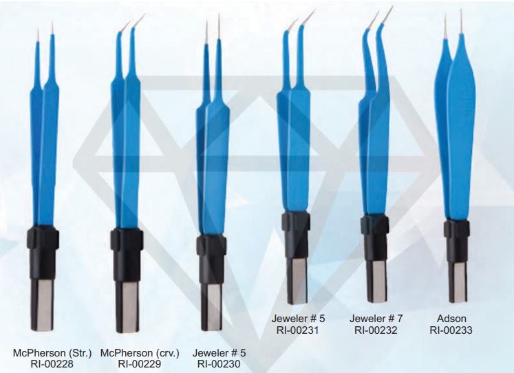 Mcpherson Curved Forceps – Electro Surgical Instrument (RI-00229 ...