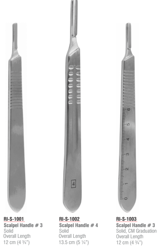 Scalpels: Essential Surgical Instruments in Medicine - Rigor Instruments